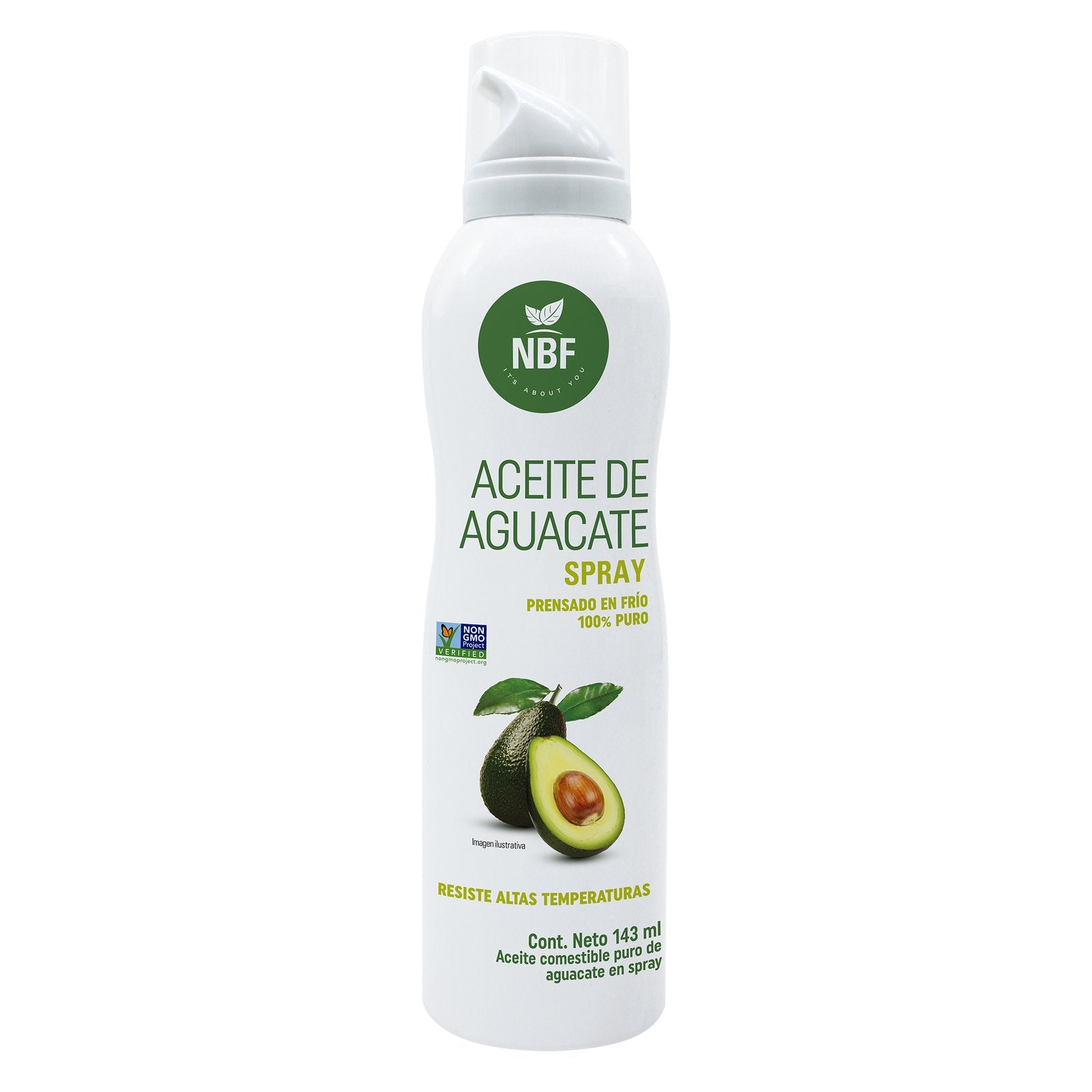 Aceite de Aguacate en Spray NBF 143 g